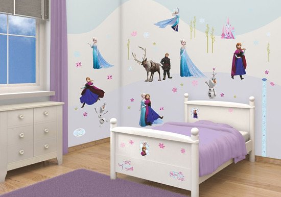 DISNEY FROZEN Self Adhesive Room Decor Kit - ONLY £20! | B&Q Deal