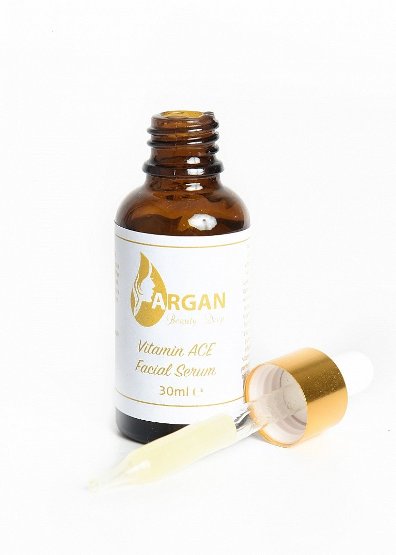 Vitamin ACE Facial Serum 30ml. Natural Skin Hydration will help Reduce ...