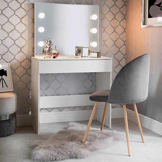 Dressing table mirror with lights b&m store